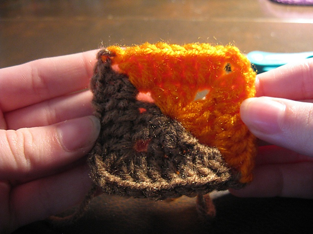 Ravelry: Diagonal Two-Color Square pattern by Lissa Ann