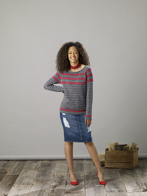 Ravelry: Meander Striped Raglan pattern by Therese Chynoweth