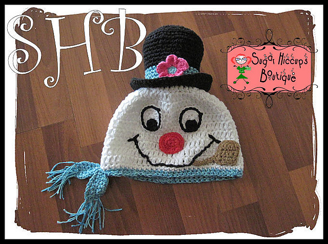 Ravelry: The Frostiest Snowman Hat pattern by Heather Macias