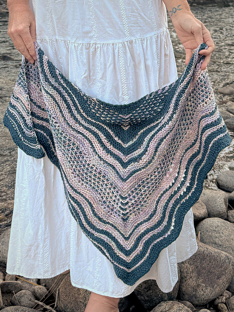 Ravelry: DK Beckley Shawl pattern by Wool & Wyrd