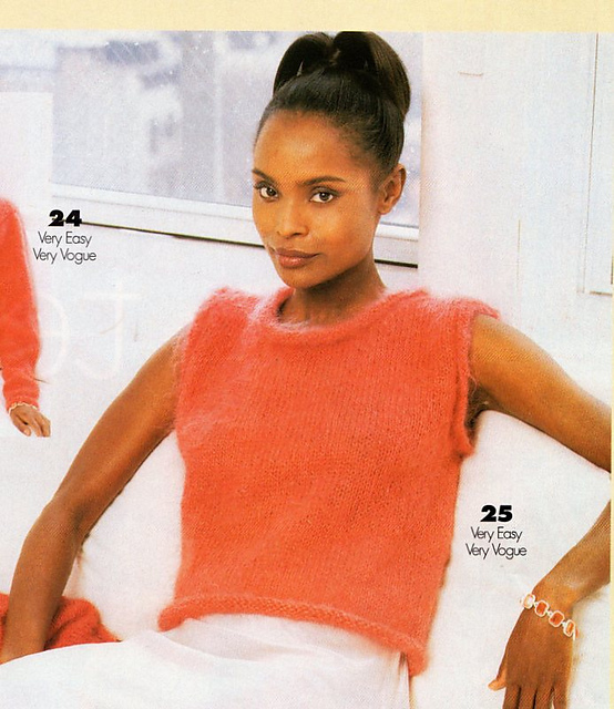 Ravelry: #25 Sleeveless Shell pattern by Vogue Knitting