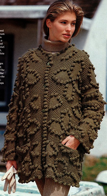 Ravelry: #05 Bobble and Seed Stitch Cardigan pattern by Susan Olsen