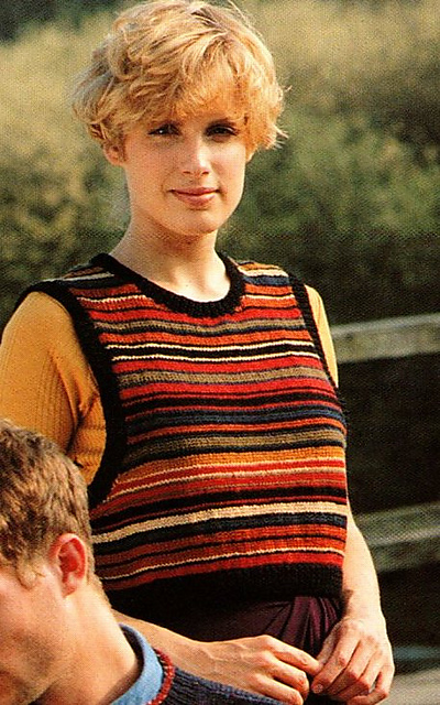 Ravelry: Little Vest and Stripy Vest pattern by Annabel Fox