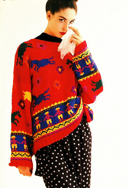 Ravelry: Horses and Flowers Sweaters pattern by Martin Kidman