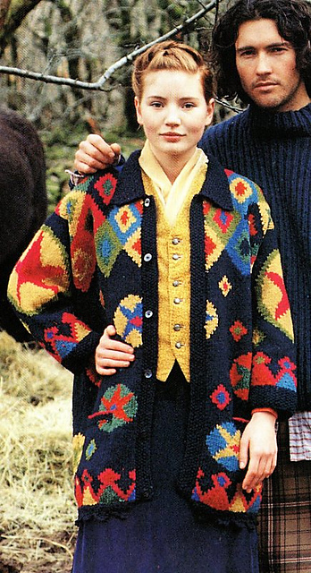 Ravelry: Harlequin Star Jacket pattern by Zoë Mellor