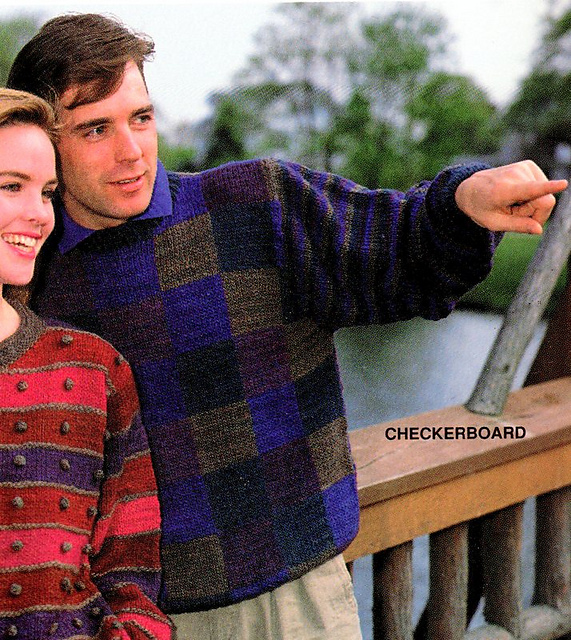 Ravelry: Checkerboard pattern by Manos del Uruguay Design Team