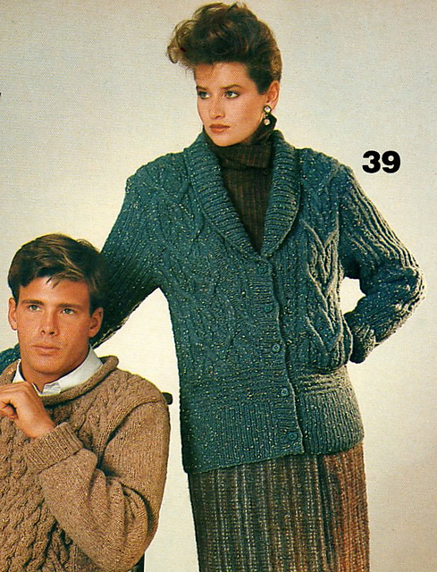 Ravelry: #39 Shawl Collared Cardigan pattern by Mari Lynn Patrick