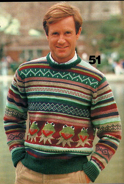 Ravelry: #51 Muppet Pullover pattern by Joan Chatterly