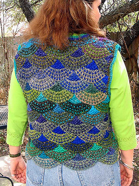 Ravelry: Concha Vest pattern by Patricia Werner