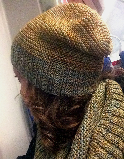 Ravelry: Sunnyi's Barley Hat (to fit Mara Shawl)