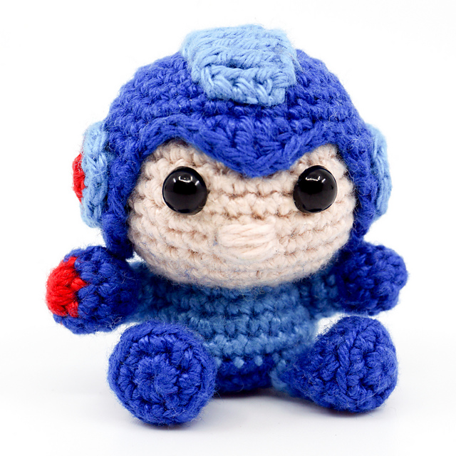 Ravelry: Mini Mega Man Amigurumi pattern by Jonas Matthies