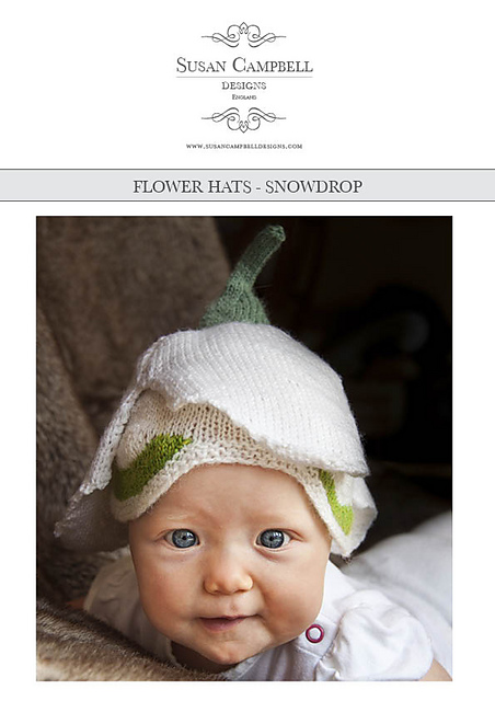 Ravelry: Children's Snowdrop Hat pattern by Susan Campbell