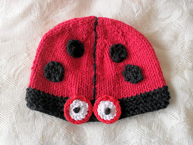 Ravelry: Ladybug Hat pattern by Susan Gardner
