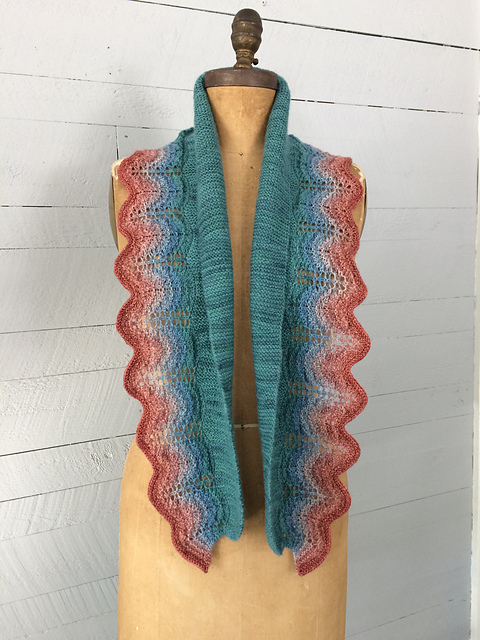 Ravelry: Barker Hill Wrap pattern by Susan Mills Knits