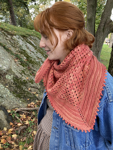 Ravelry: Cleaves Cove Wrap pattern by Susan Mills Knits