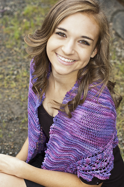 Ravelry: Crystal Shawl pattern by Susie Bonell