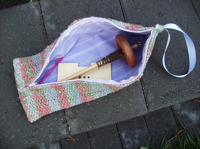 Ravelry: Knitted Humbug Bag pattern by Shelagh Smith