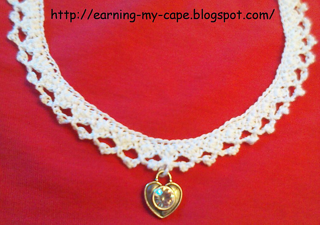 Ravelry: Small Shells and Picot Necklace pattern by Susie Oui Crochet