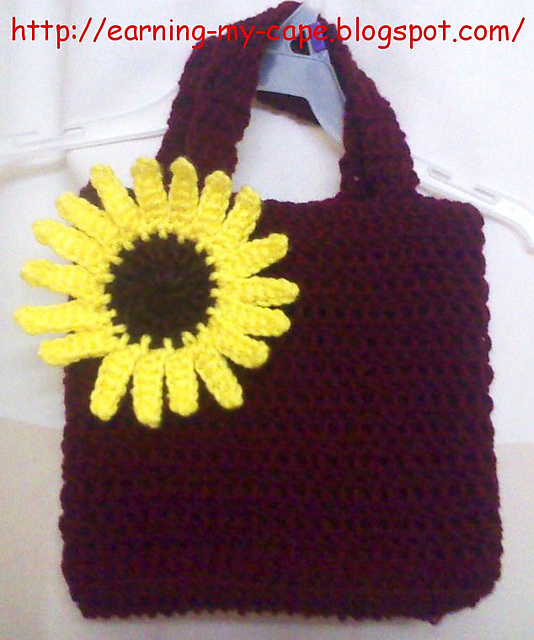 Ravelry: Quick Crochet Toddler Tote pattern by Susie Oui Crochet