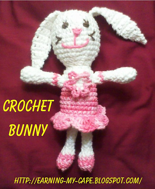 Ravelry: Ballerina Bunny pattern by Susie Oui Crochet