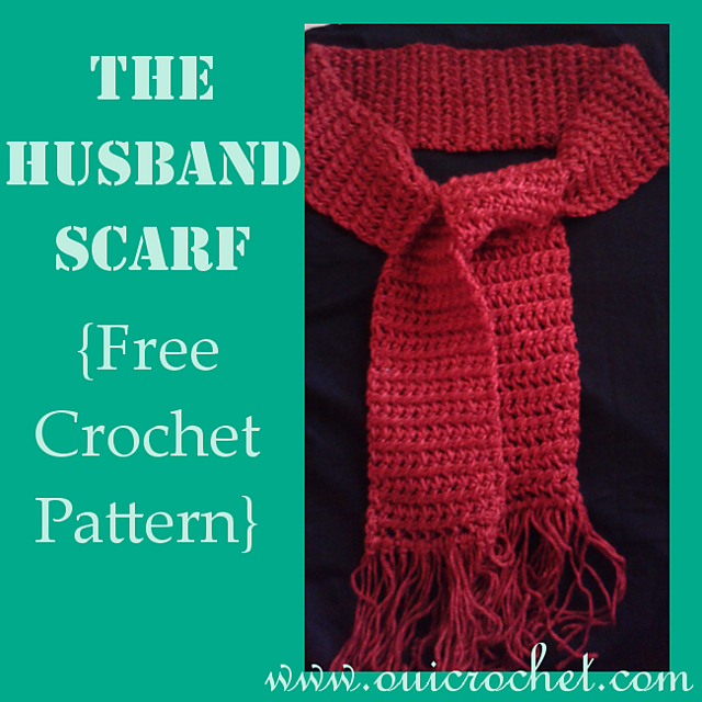 Ravelry: The Husband Scarf pattern by Susie Oui Crochet