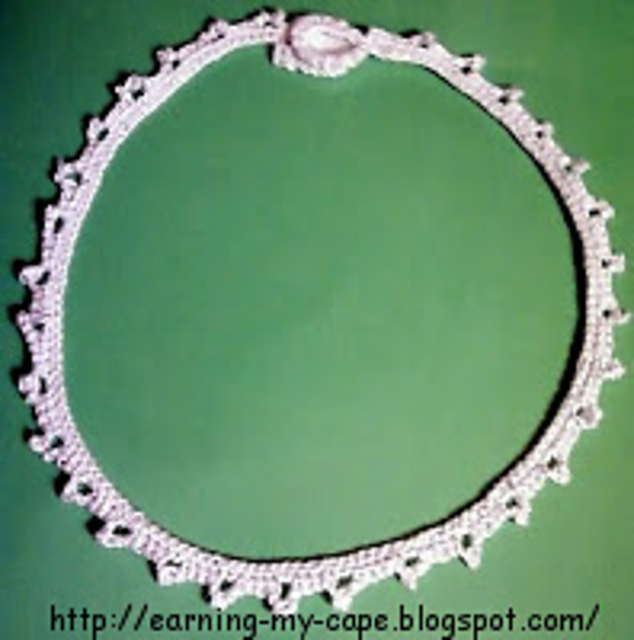 Ravelry: Crochet Picot Necklace pattern by Susie Oui Crochet