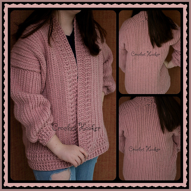 Ravelry: The “Kelly” Chunky Oversized Cardi pattern by Silvia Kimbrough ...