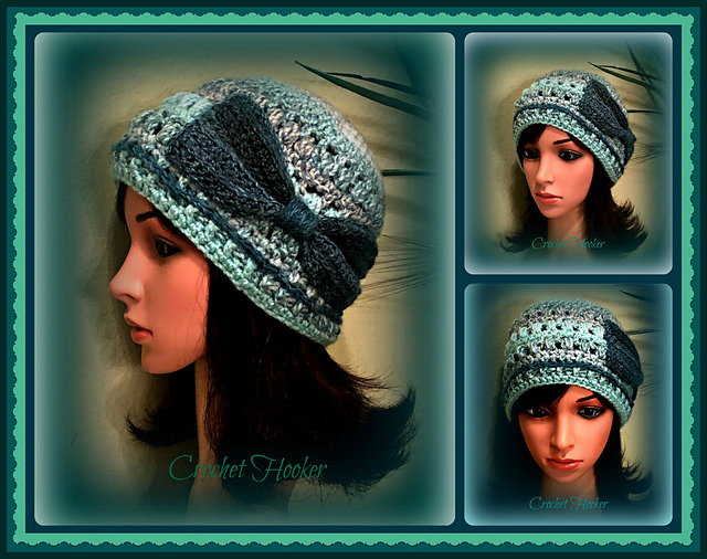 Ravelry: Bow Diddly Beanie Hat pattern by Silvia Kimbrough aka Crochet ...