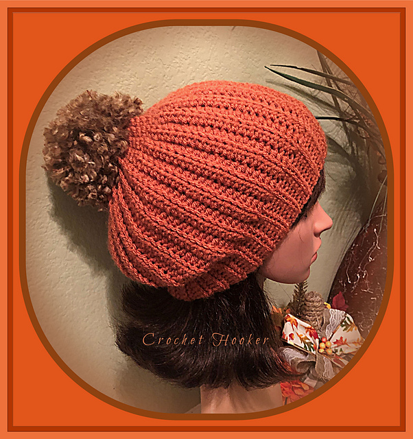 Ravelry: Terra Cotta Modified Slouch Hat pattern by Silvia Kimbrough ...