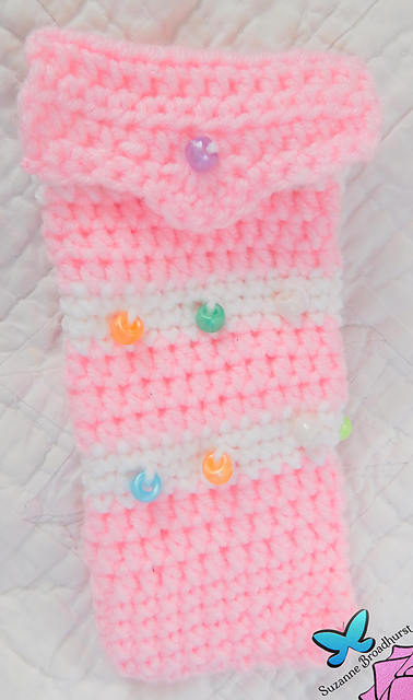 Ravelry: Beaded Pencil Case pattern by Suzanne Broadhurst