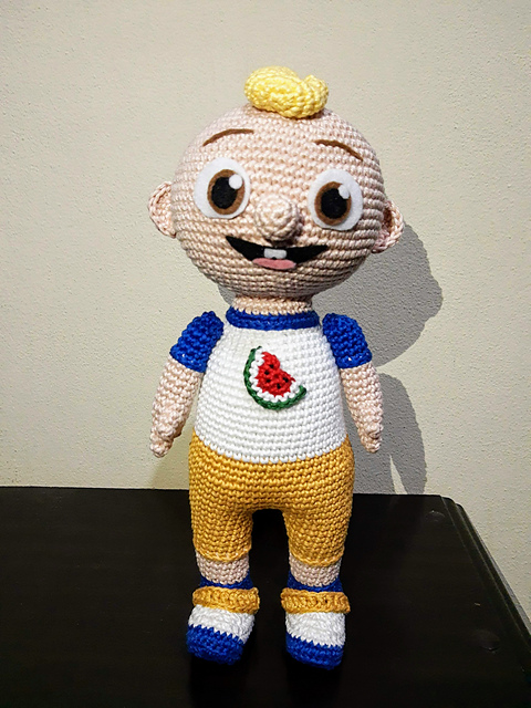 Ravelry: Baby JJ Cocomelon pattern by Suziane Jevinski