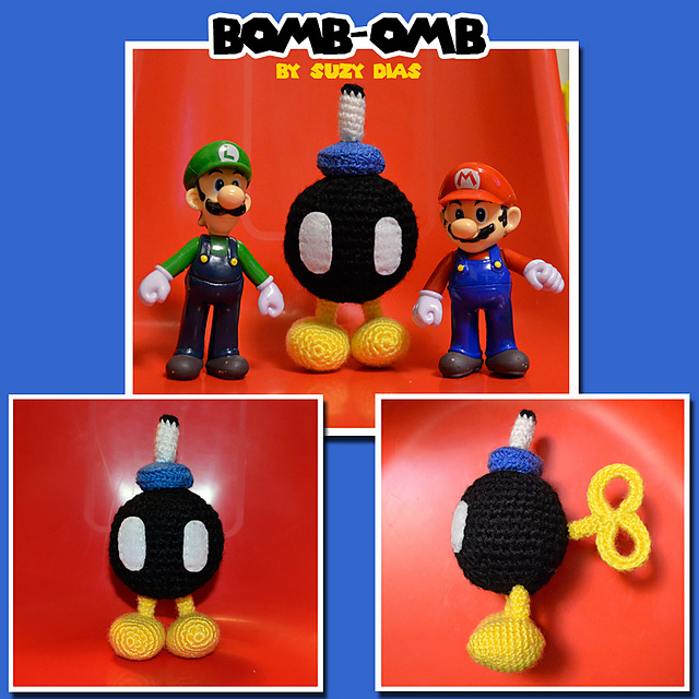 Ravelry: Bomb-omb with Pipe Cleaner Key pattern by Suzy Dias