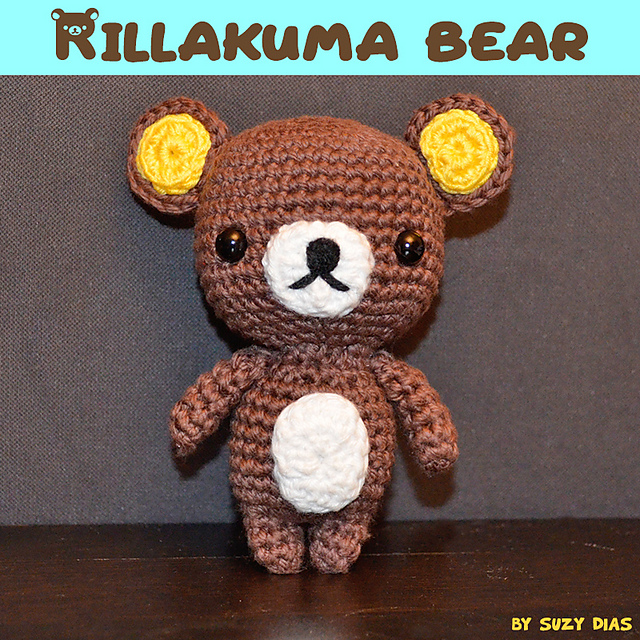 Ravelry: Rilakkuma Bear Inspired pattern by Suzy Dias