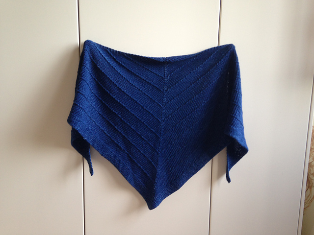 Ravelry: Svalda's 61. Denim Boneyard Shawl