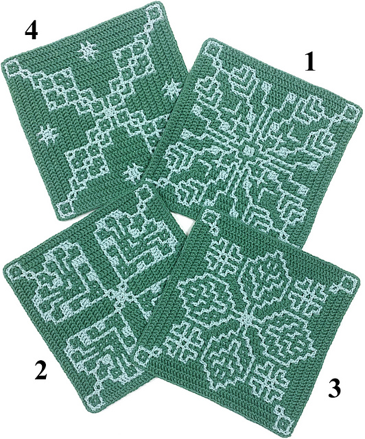 Ravelry: Floral trellis pattern by Svetlana Rogatykh