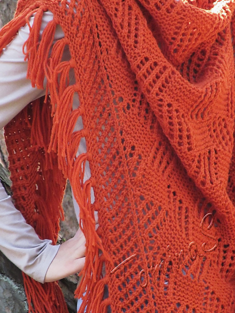 Ravelry: SvetlanaTomina's Autumn Melody shawl