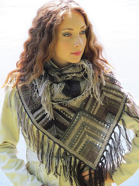 Ravelry: SvetlanaTomina's Minerals. Quartzite shawl