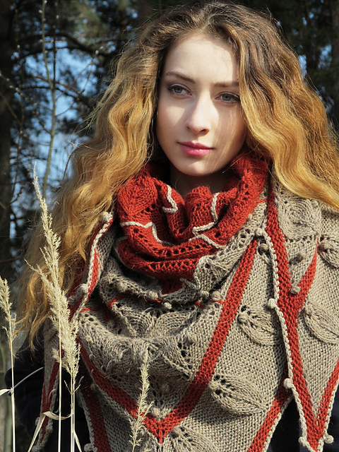 Ravelry: SvetlanaTomina's Fall Garden shawl