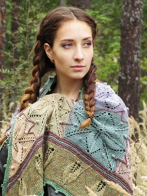 Ravelry: SvetlanaTomina's A Memories Garden shawl