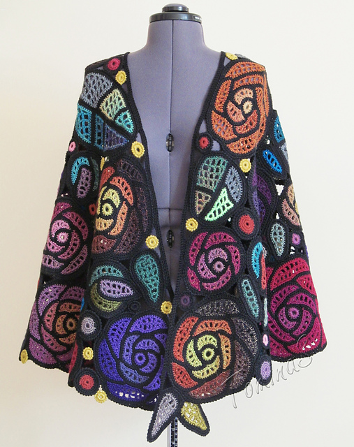 Ravelry: SvetlanaTomina's Rose queen shawl