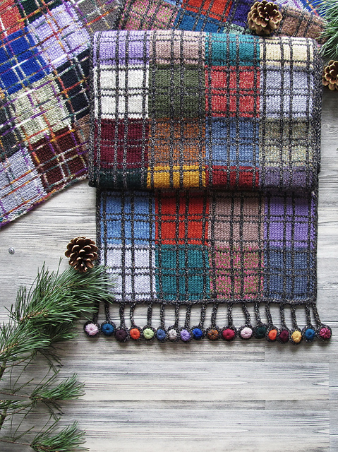 Ravelry: The EDINBURGH scarf pattern by Svetlana Tomina