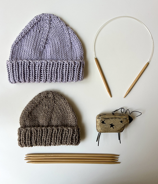 Ravelry: #376 Easy Ribbed Hat pattern by SweaterBabe