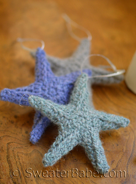 Ravelry: #292 Puffy Star Ornament pattern by SweaterBabe