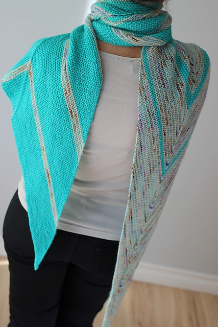 Ravelry: Mind Games Wrap pattern by SweaterFreak