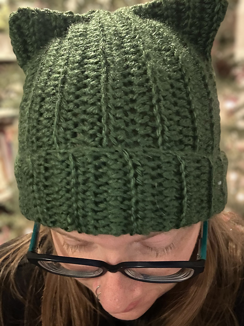 Ravelry: Kat's Cat Ear Hat pattern by Kathryn Cortez