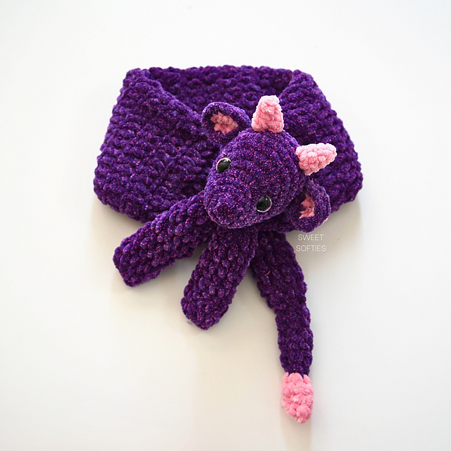 Ravelry: Dragon Scarf pattern by Sweet Softies