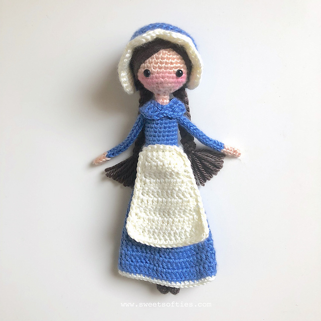 Ravelry: Primrose the American Prairie Girl Doll pattern by Sweet Softies