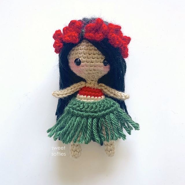 Ravelry: Hawaiian Hula Dancer pattern by Sweet Softies