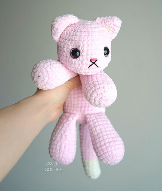 Ravelry: Cat the Floppy Friend pattern by Sweet Softies