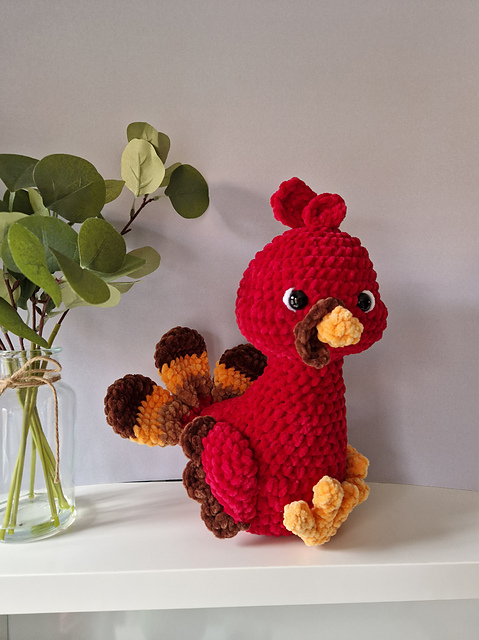 Ravelry: Waffles the Thanksgiving Turkey pattern by Jay Mooney